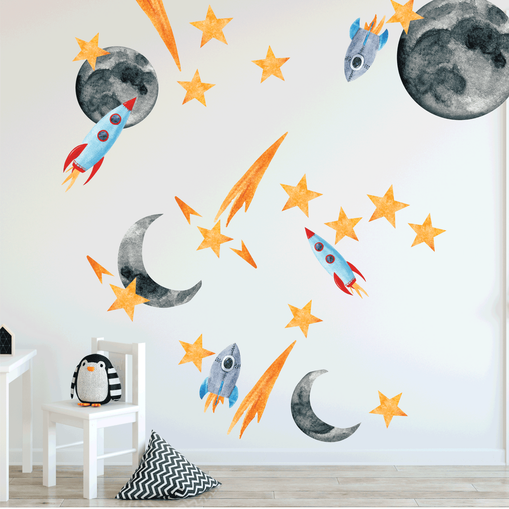 Outer Space Wall Decals – slickgraphics.com.au
